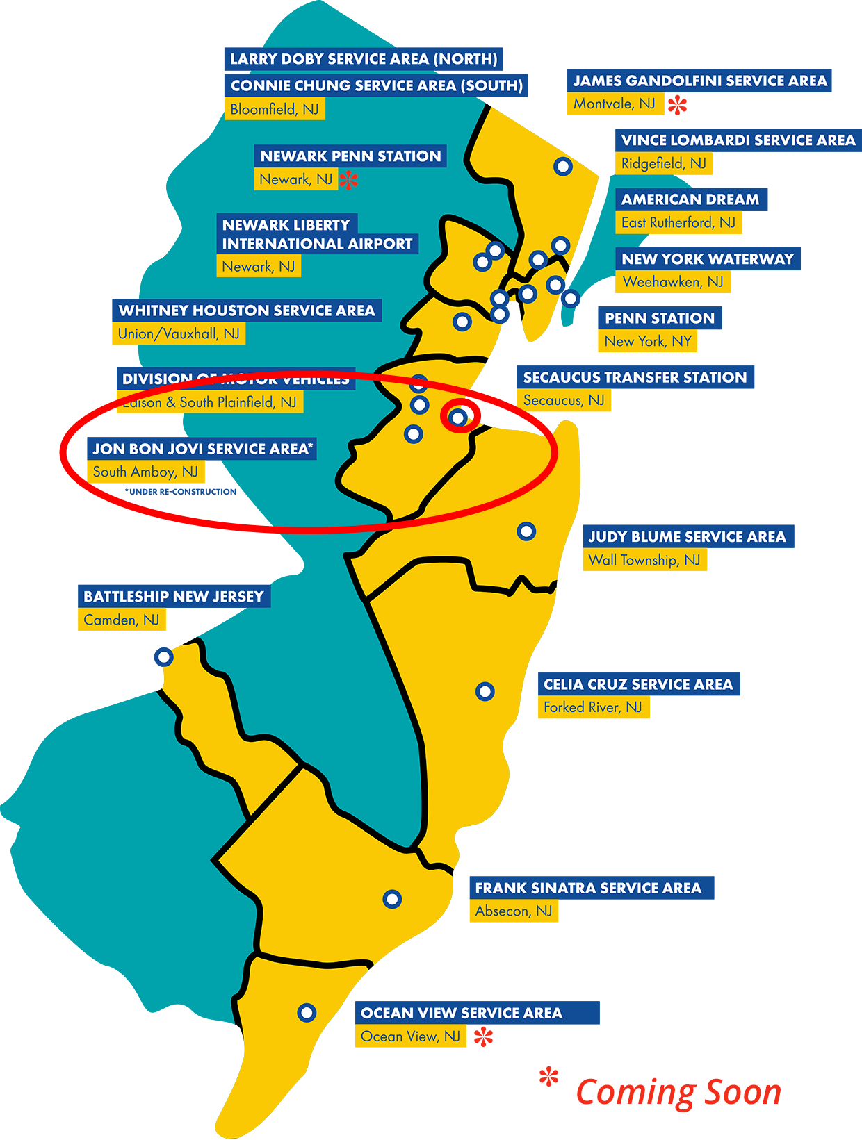 Satellite Exhibits – New Jersey Hall of Fame